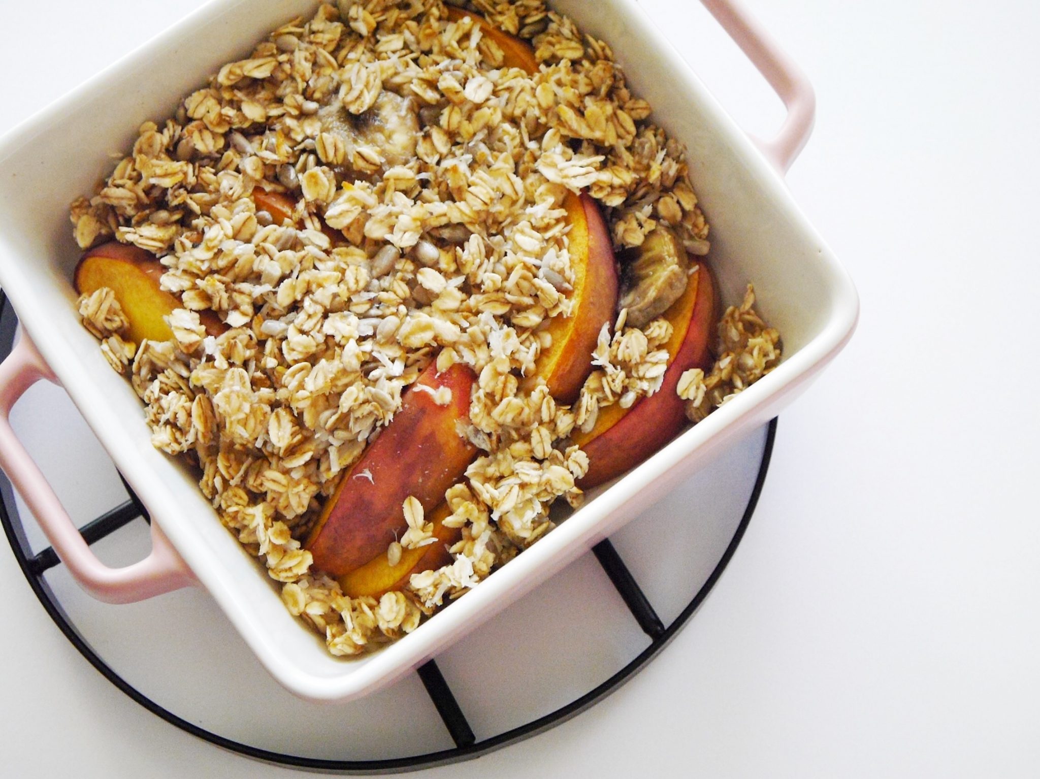 Baked porridge with fruits for breakfast - Anna Lewandowska - healthy ...
