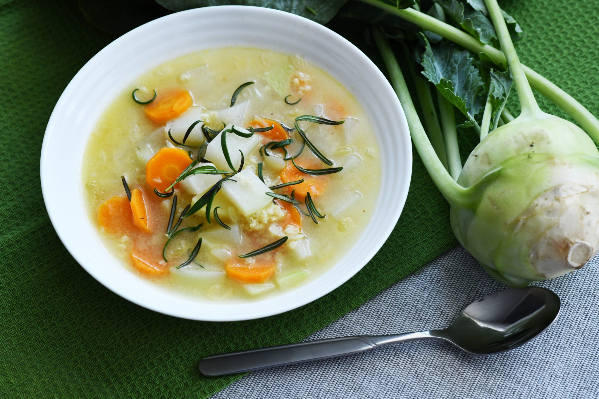 Krupnik soup with millet and kohlrabi - Anna Lewandowska - healthy plan ...